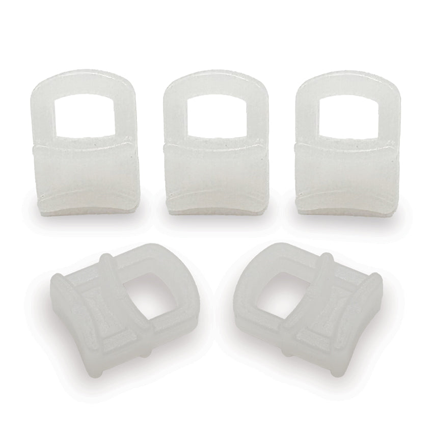 Gordijnrunners Kunststof 5 mm 10 Stuks